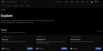Mint an NFT on WeaveVM with thirdweb | WeaveVM blog